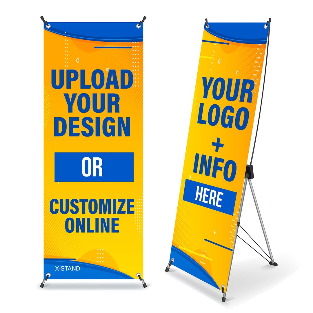X-frame Banner Stands - Etsy