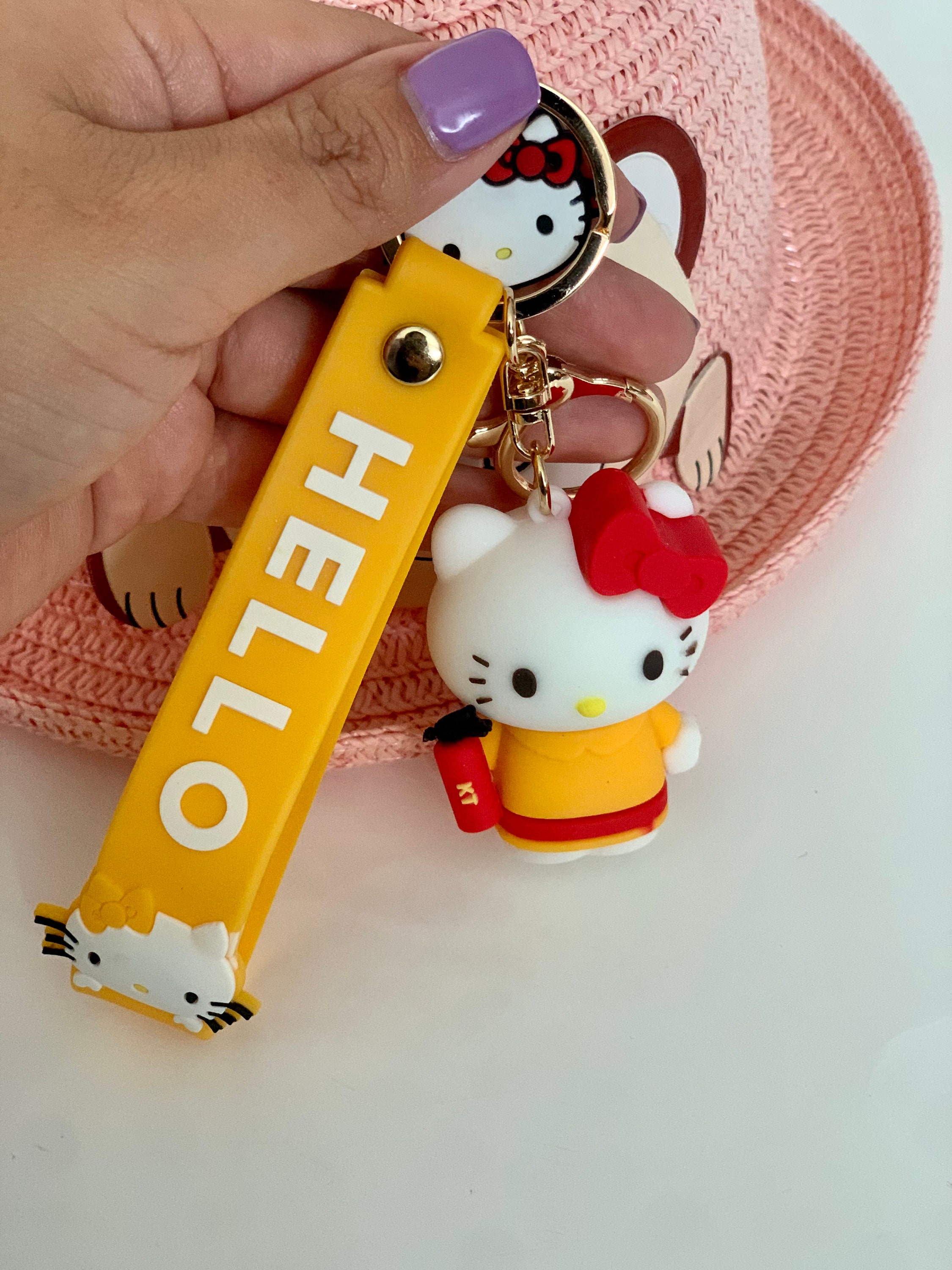 Hello Kitty Keychain Different Characters - Etsy