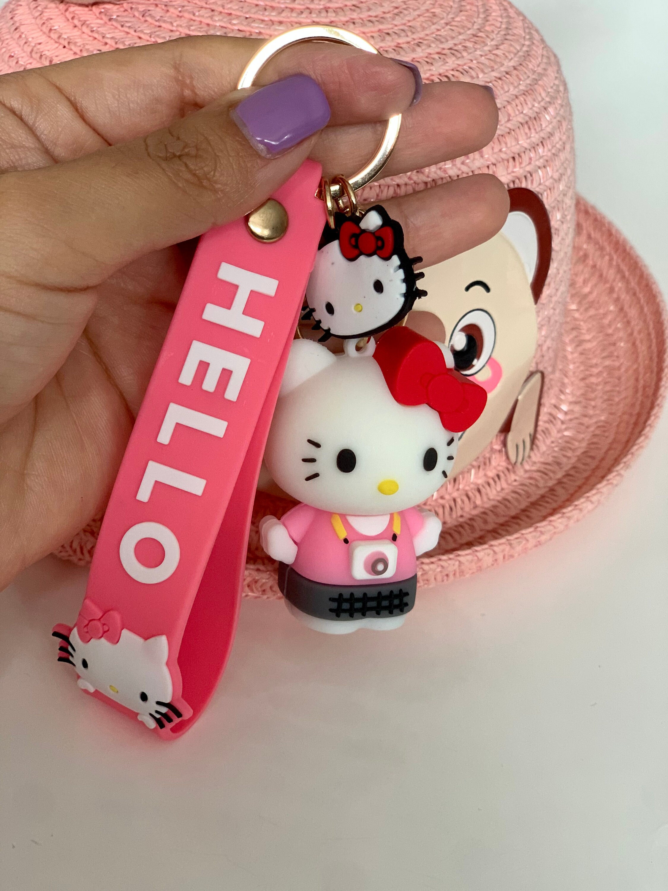 Hello Kitty Keychain Different Characters - Etsy