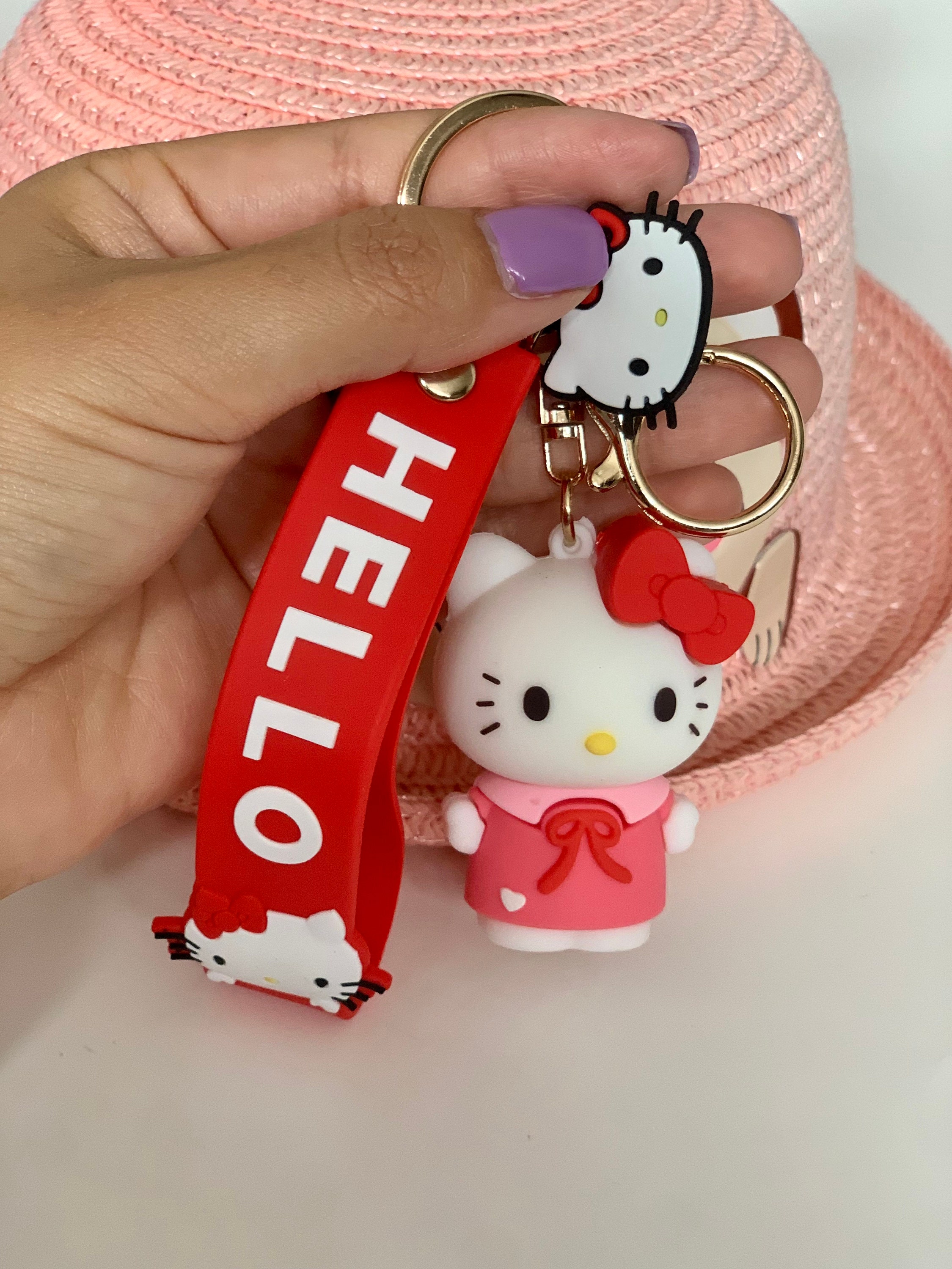 Hello Kitty Keychain Different Characters - Etsy