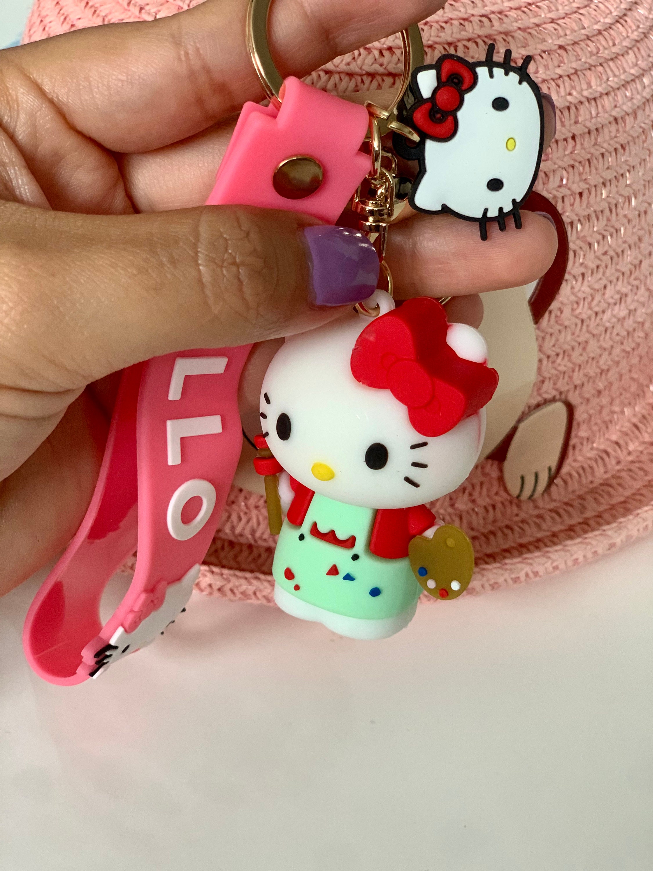Hello Kitty Keychain Different Characters - Etsy