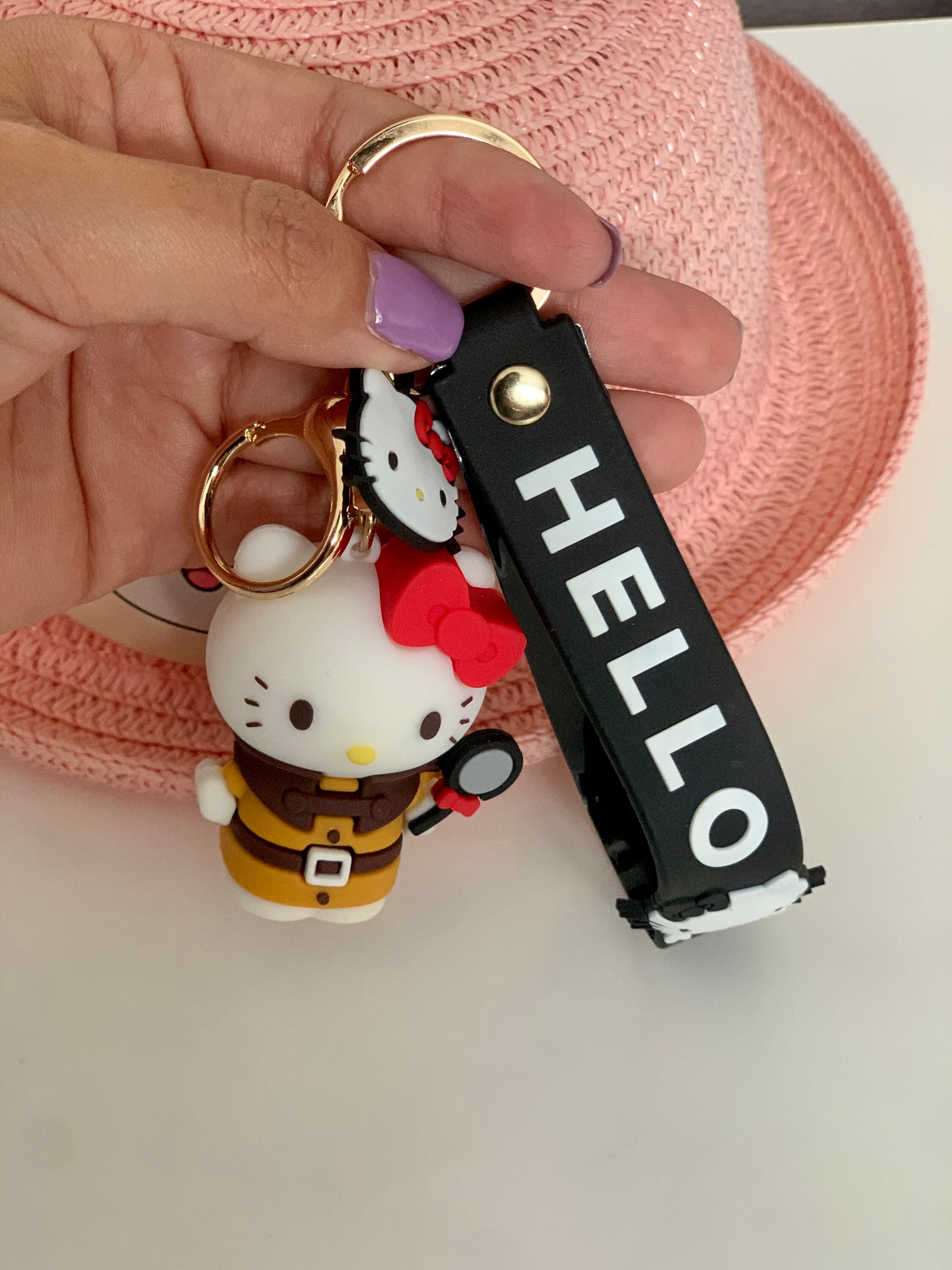 Hello Kitty Keychain Different Characters - Etsy