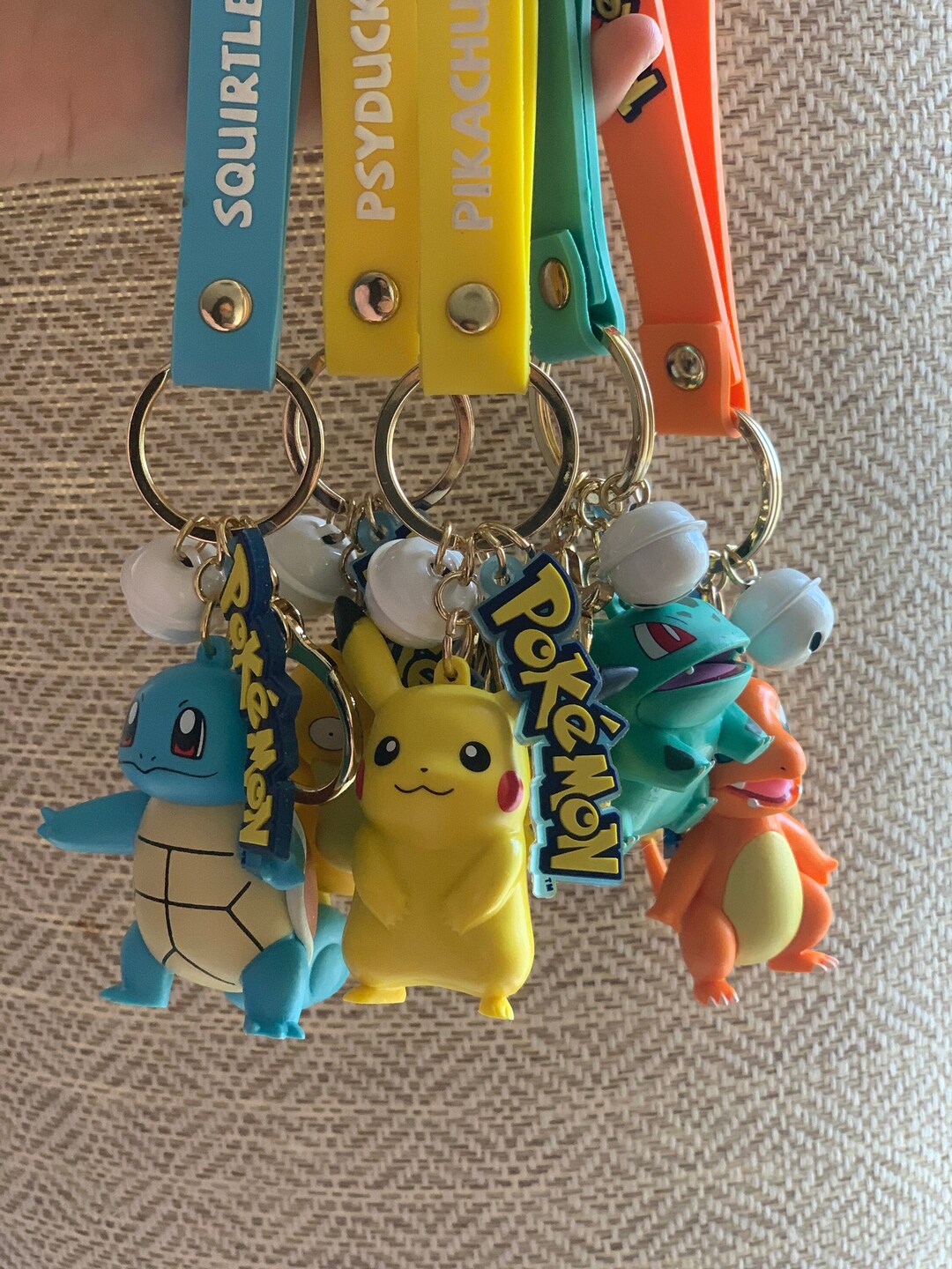 Pokémon Keychain - Etsy