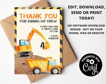 Birthday Digger Card - Etsy