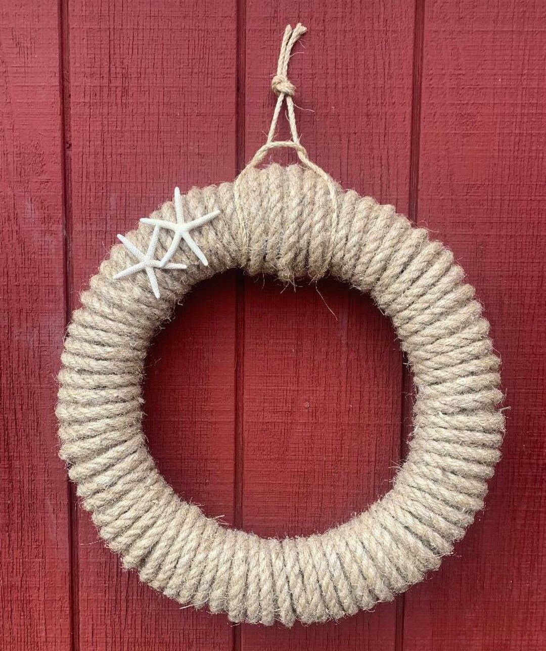 Nautical Rope Wreath Rope Wreathfront Door Wreath Coastal Wreathlarge ...