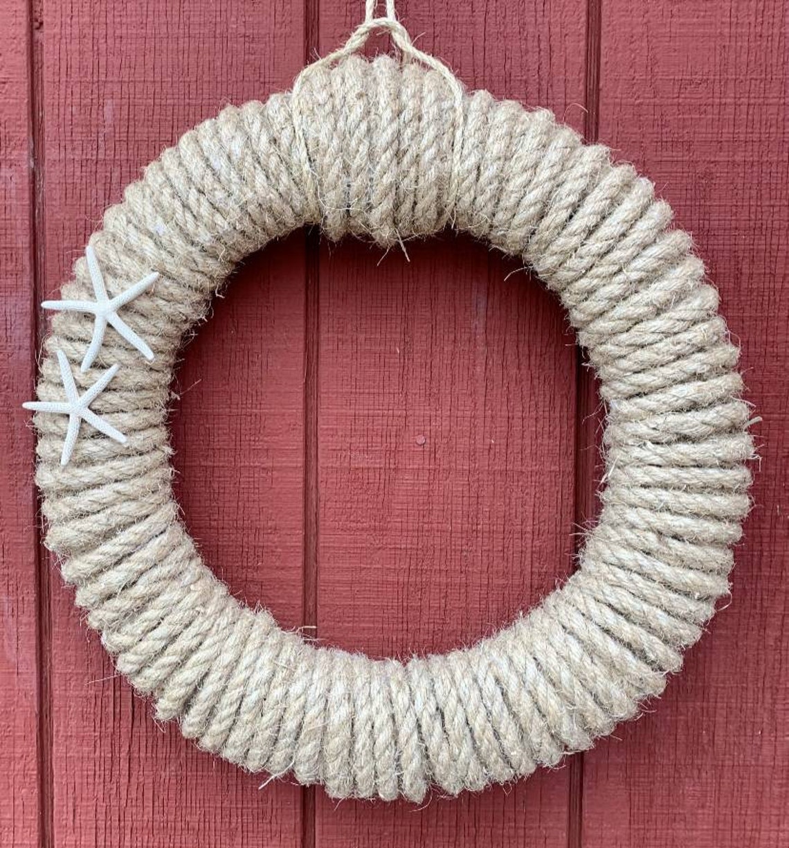 Nautical Rope Wreath Rope Wreathfront Door Wreath Coastal Wreathlarge ...