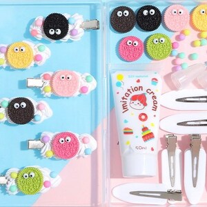 DIY Hair Clips / 10 /DIY Set / Fake Whipped Cream / Decode Whipped ...