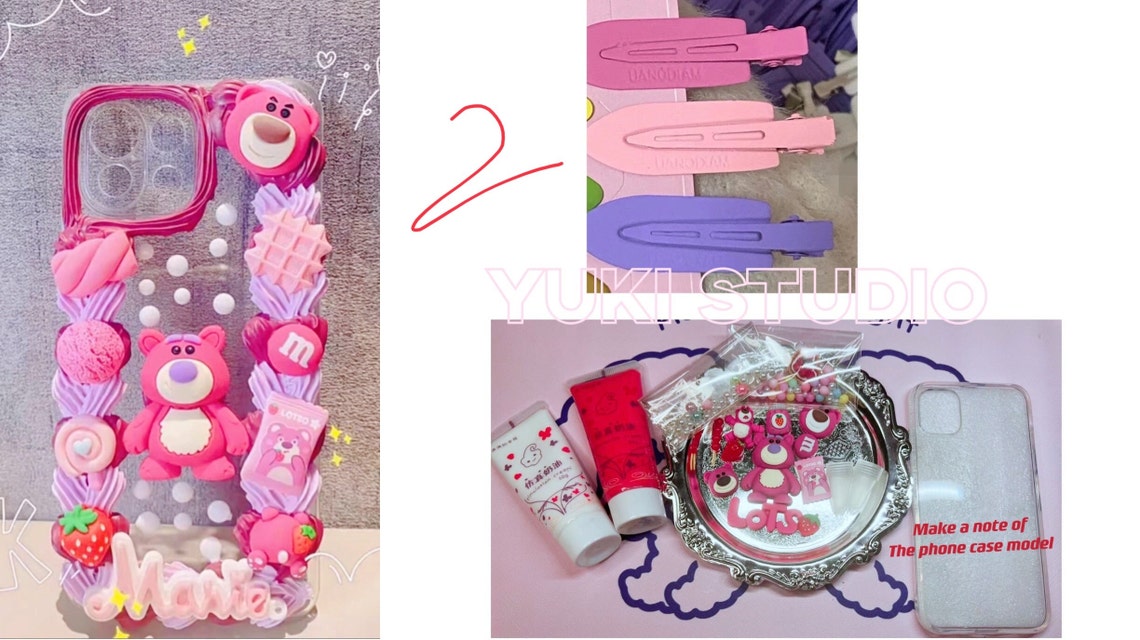 DIY Decode Phone Case Kit/ Whipped Cream Phone Case/ - Etsy UK