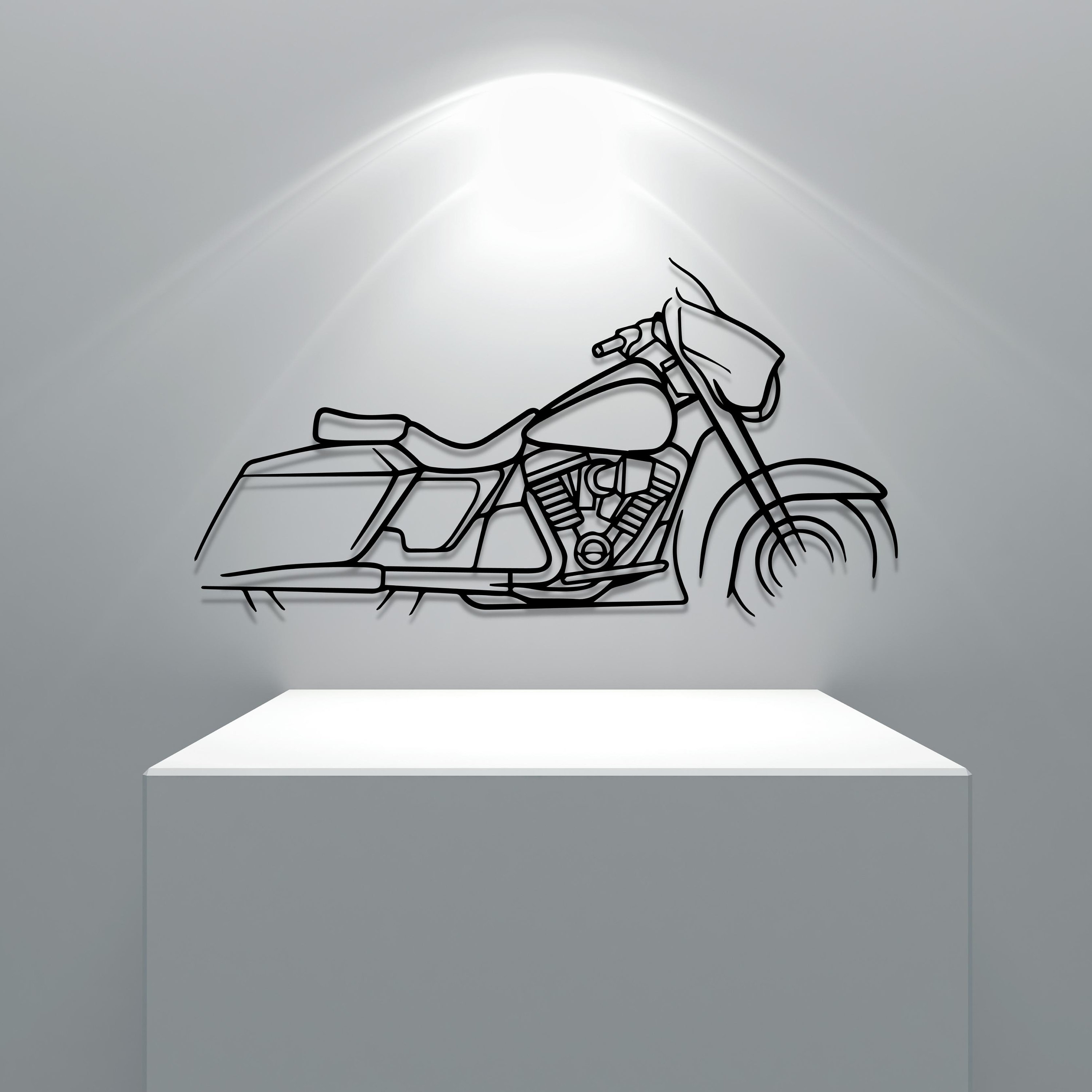 Street Glide Silhouette Decal