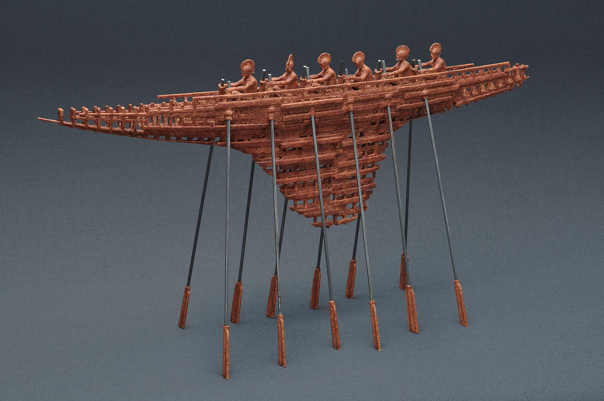 Wood PLA Sculpture - Odysseus. Home Decoration Designed and Hand ...