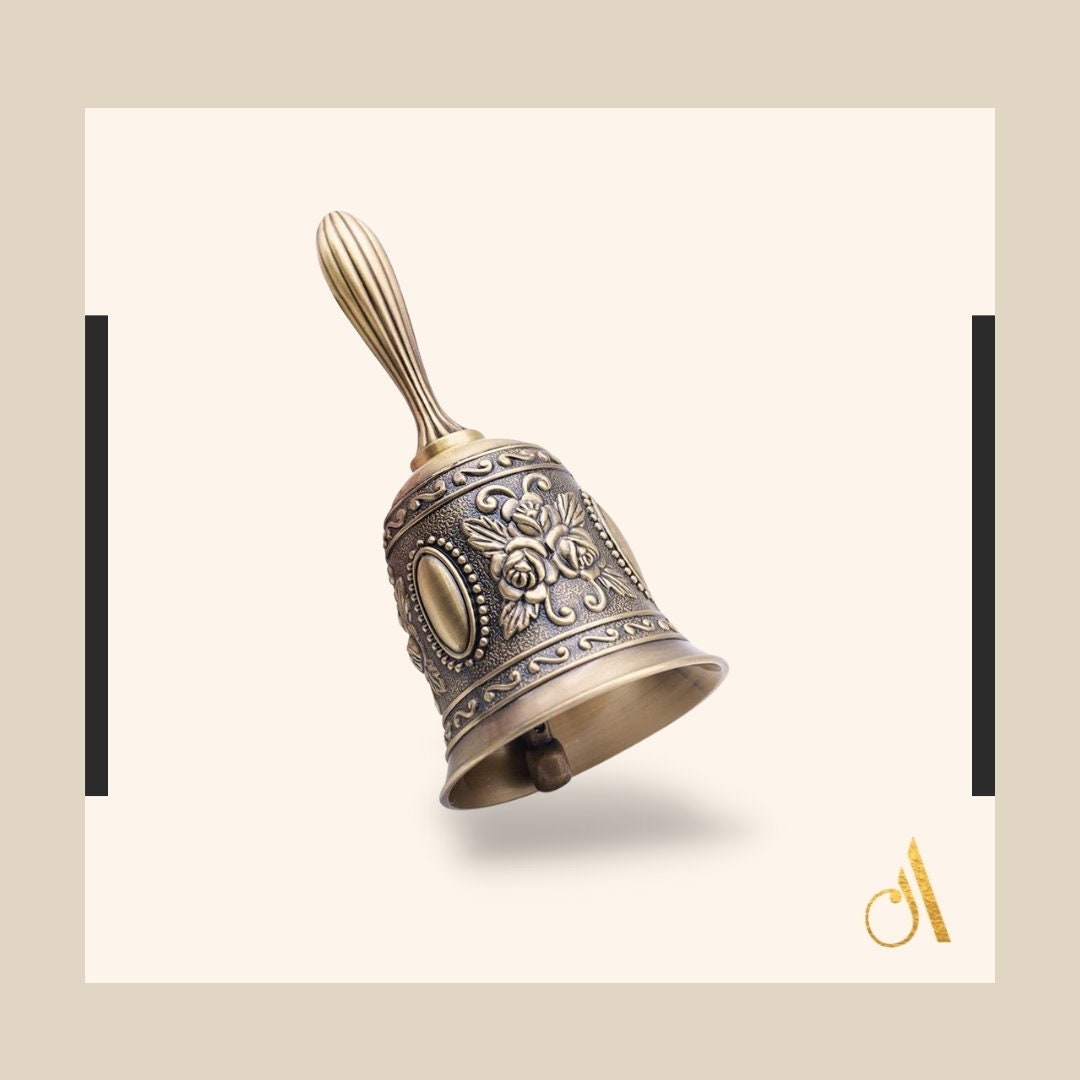 Engravable Brass Bell | Around 10 Cm High | Handmade - Etsy