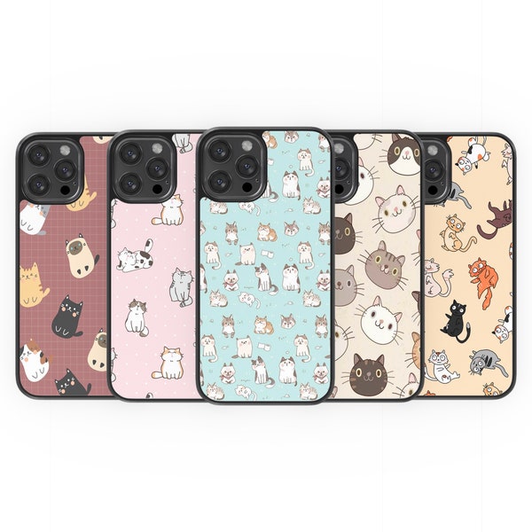 Cat iPhone Case - Etsy