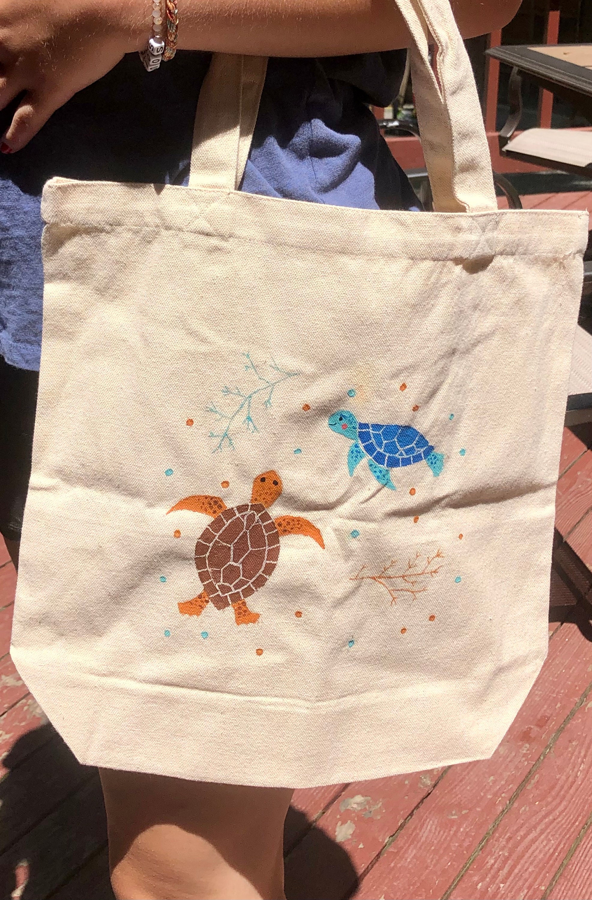 Turtle Tote Bag - Etsy