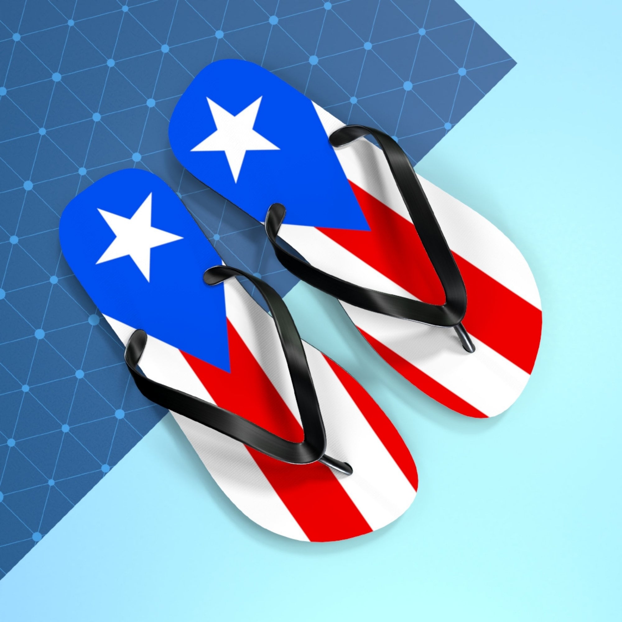 Puerto Rico Flip Flops Boricua Flip Flops Latino Flip Flops - Etsy