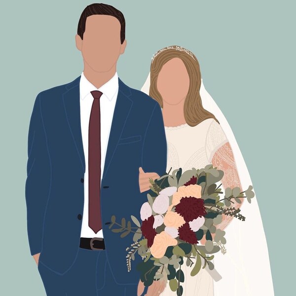 Digital Newborn Faceless Portrait - Etsy