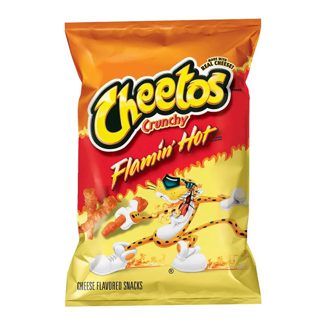 Frito Lay Cheetos Crunchy Flamin' Hot 99g - Etsy España