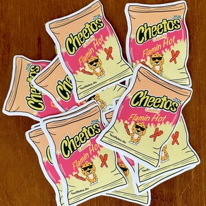 Cute Hot Cheetos Sticker - Etsy