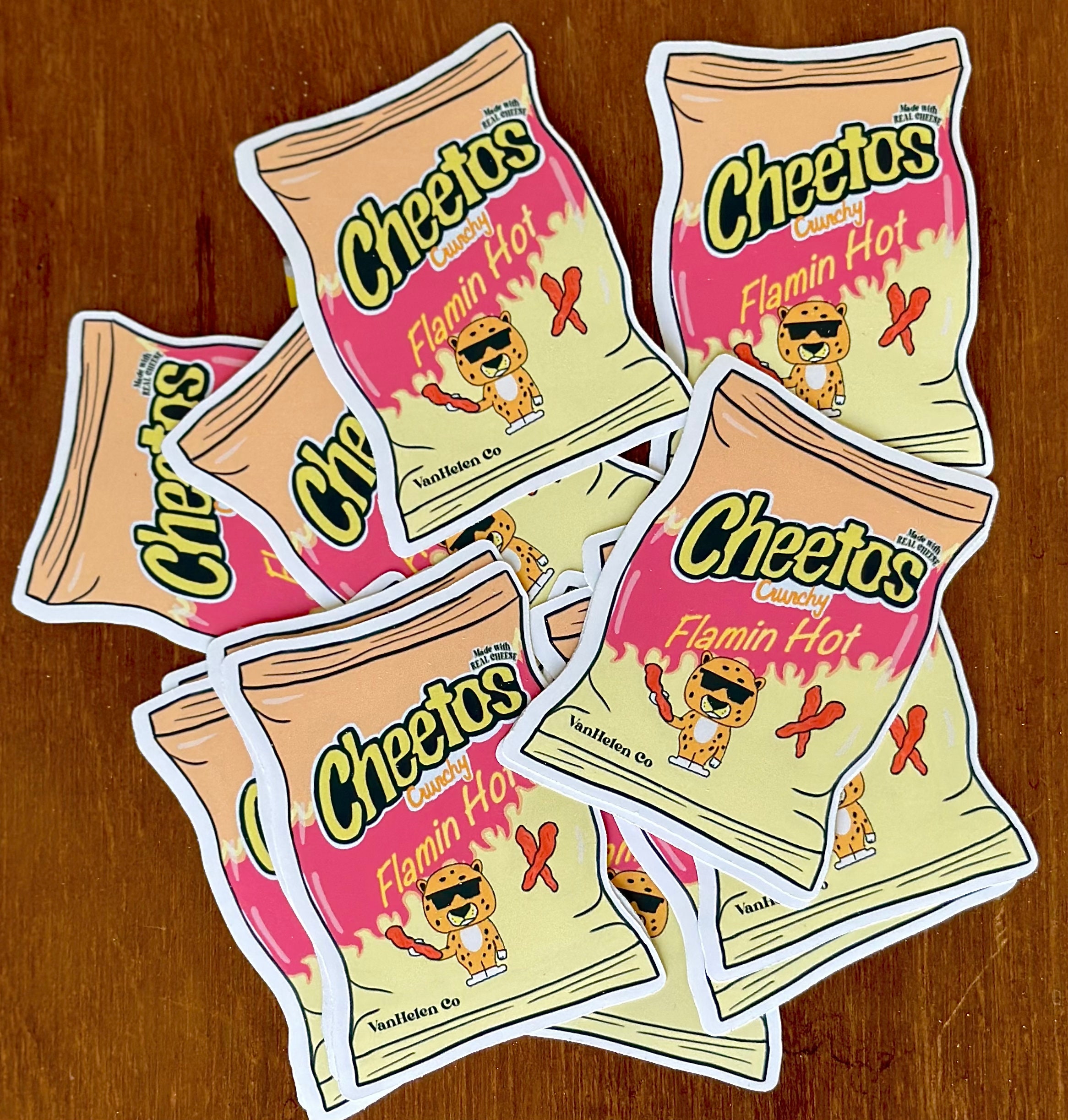 Cute Hot Cheetos Sticker - Etsy