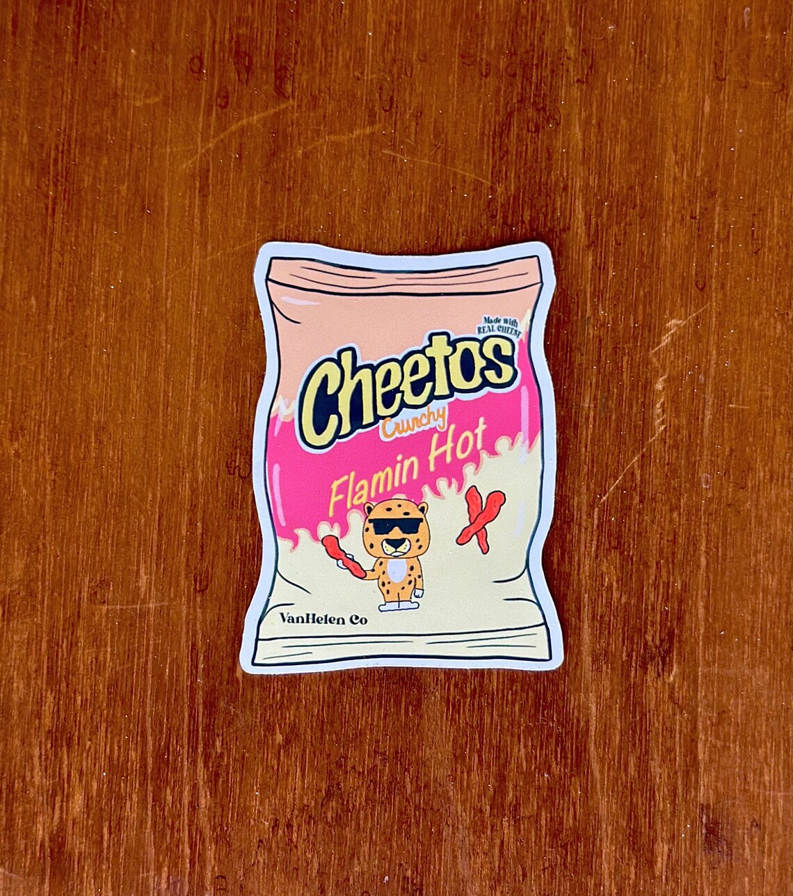 Cute Hot Cheetos Sticker - Etsy