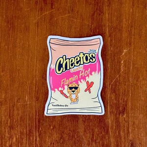 Cute Hot Cheetos Sticker - Etsy