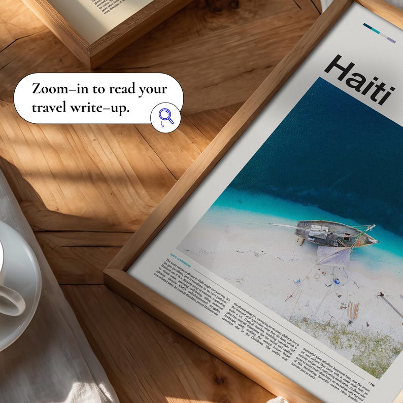 Haiti Print, Haiti Poster, Haiti Wall Art, Haiti Travel, Haiti Art ...