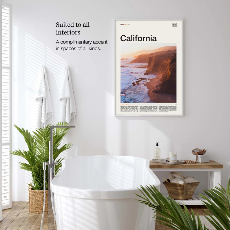 California Print California Poster California Wall Art - Etsy