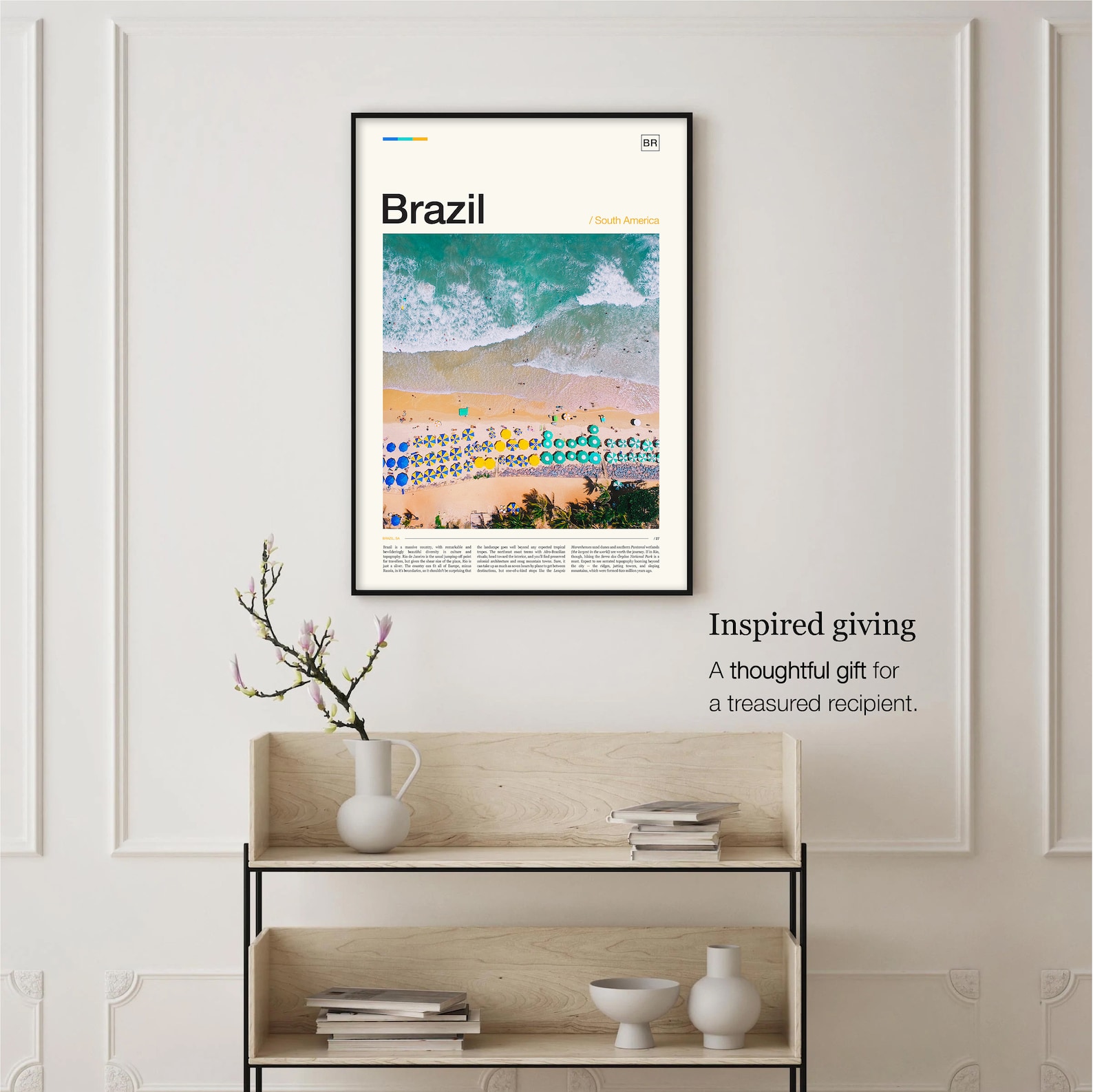 Brazil Print Brazil Poster Brazil Art Brazil Wall Art - Etsy