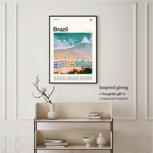 Brazil Print Brazil Poster Brazil Art Brazil Wall Art - Etsy