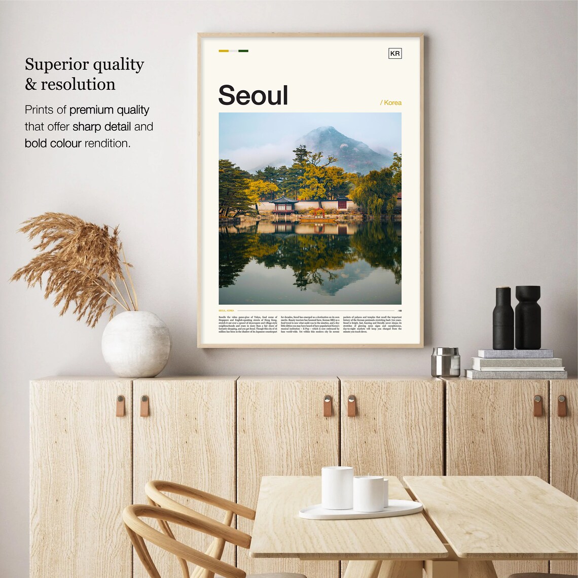 Seoul Poster Seoul Print Seoul Wall Art Seoul Art Seoul - Etsy