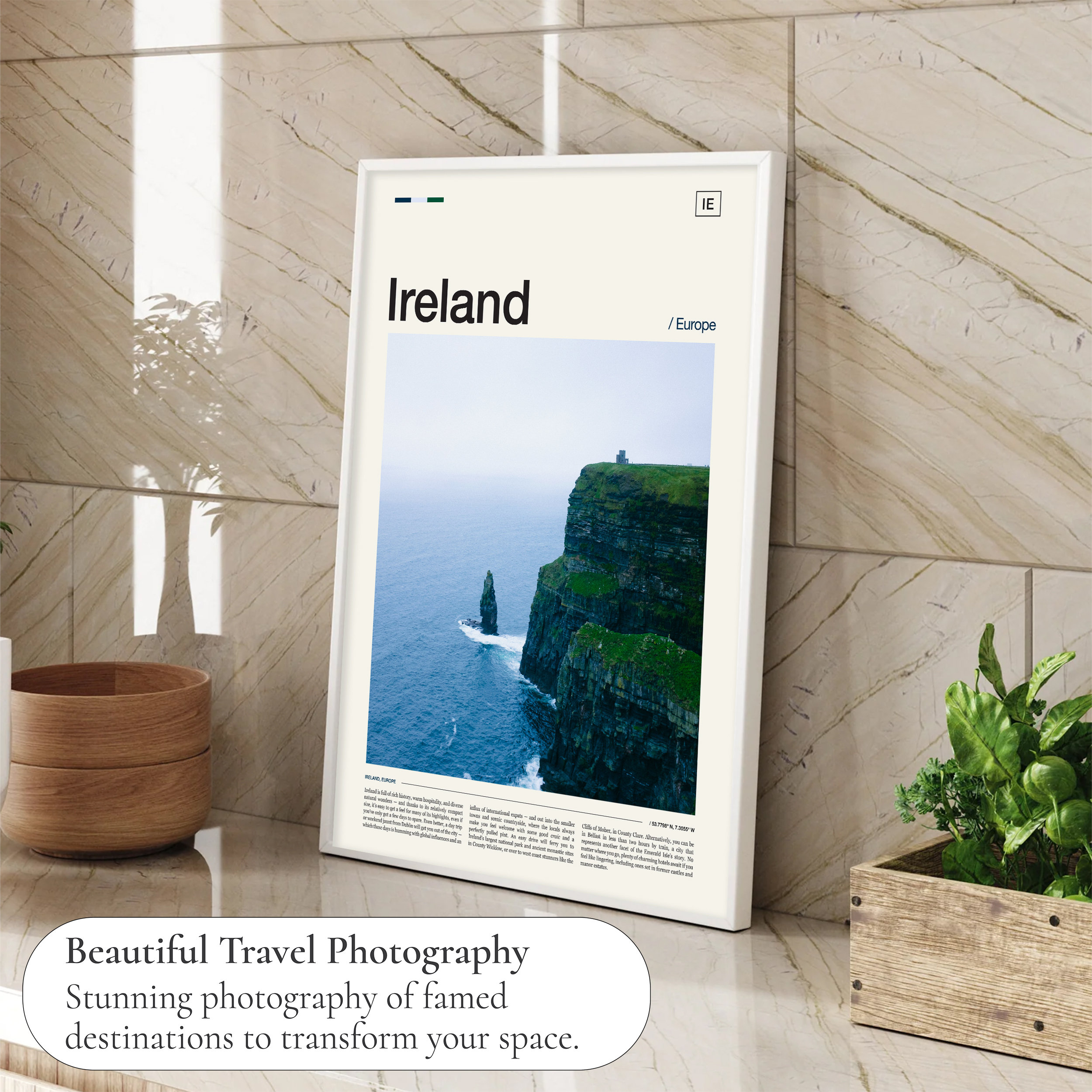 Ireland Poster, Ireland Wall Art, Ireland Photography sold by Shopgirl ...
