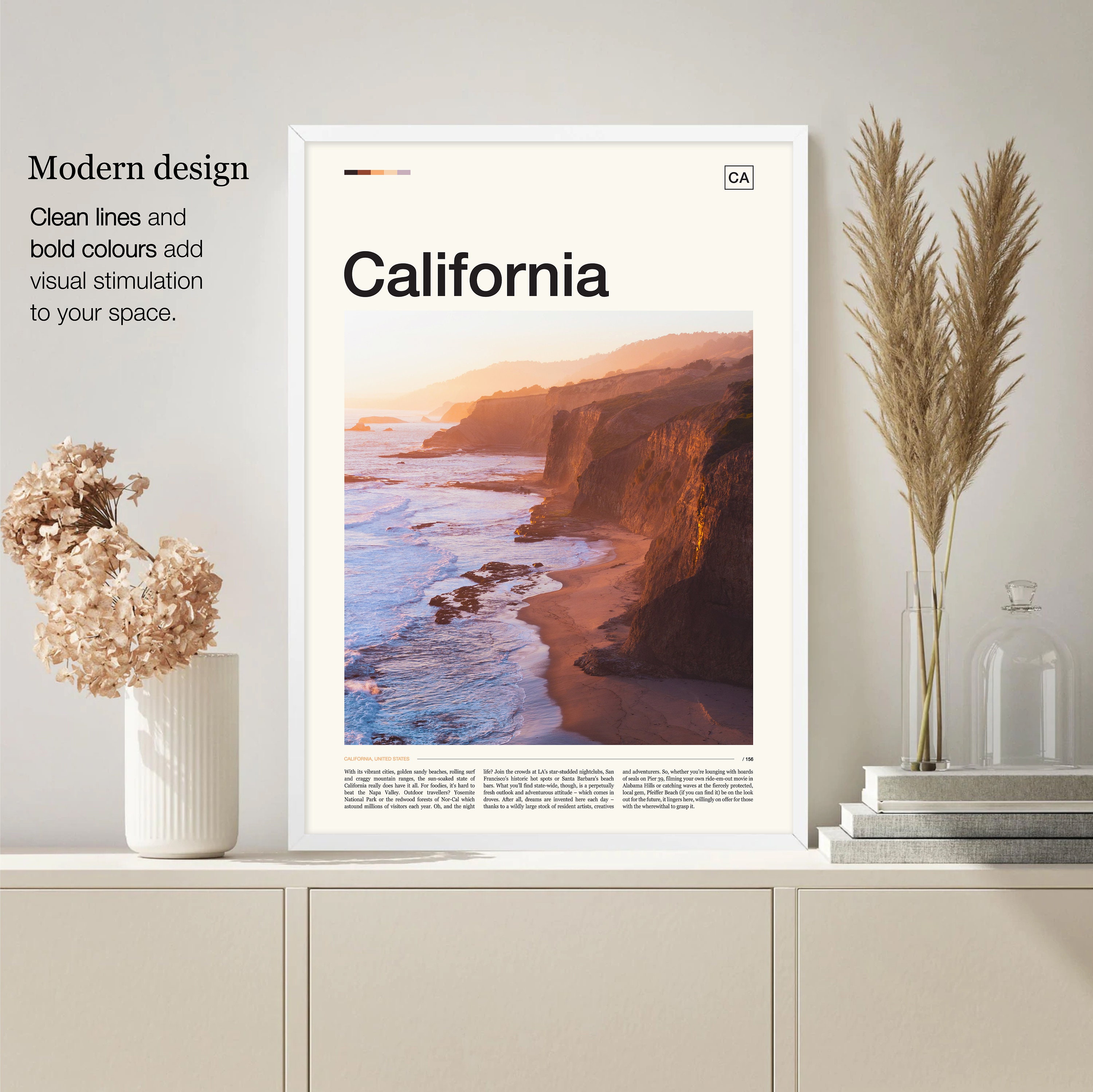 California Print California Poster California Wall Art - Etsy