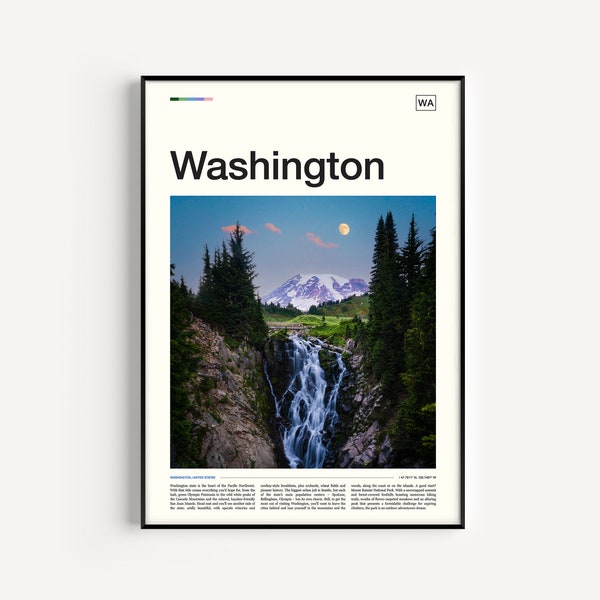 Washington State - Etsy