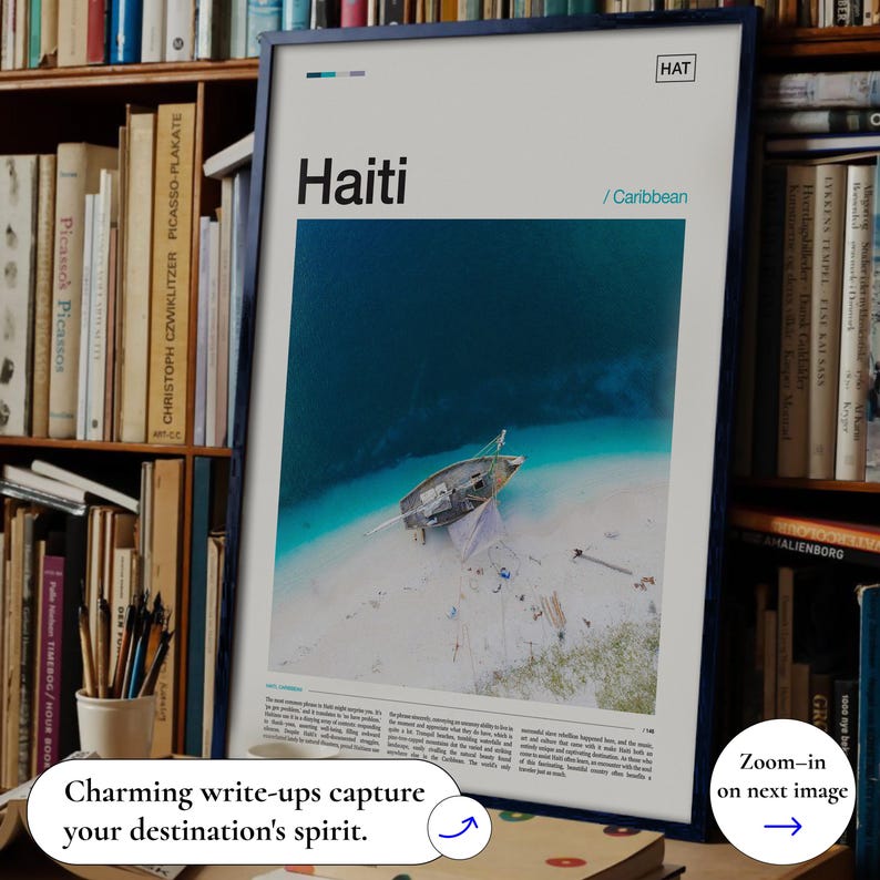 Haiti Print, Haiti Poster, Haiti Wall Art, Haiti Travel, Haiti Art ...