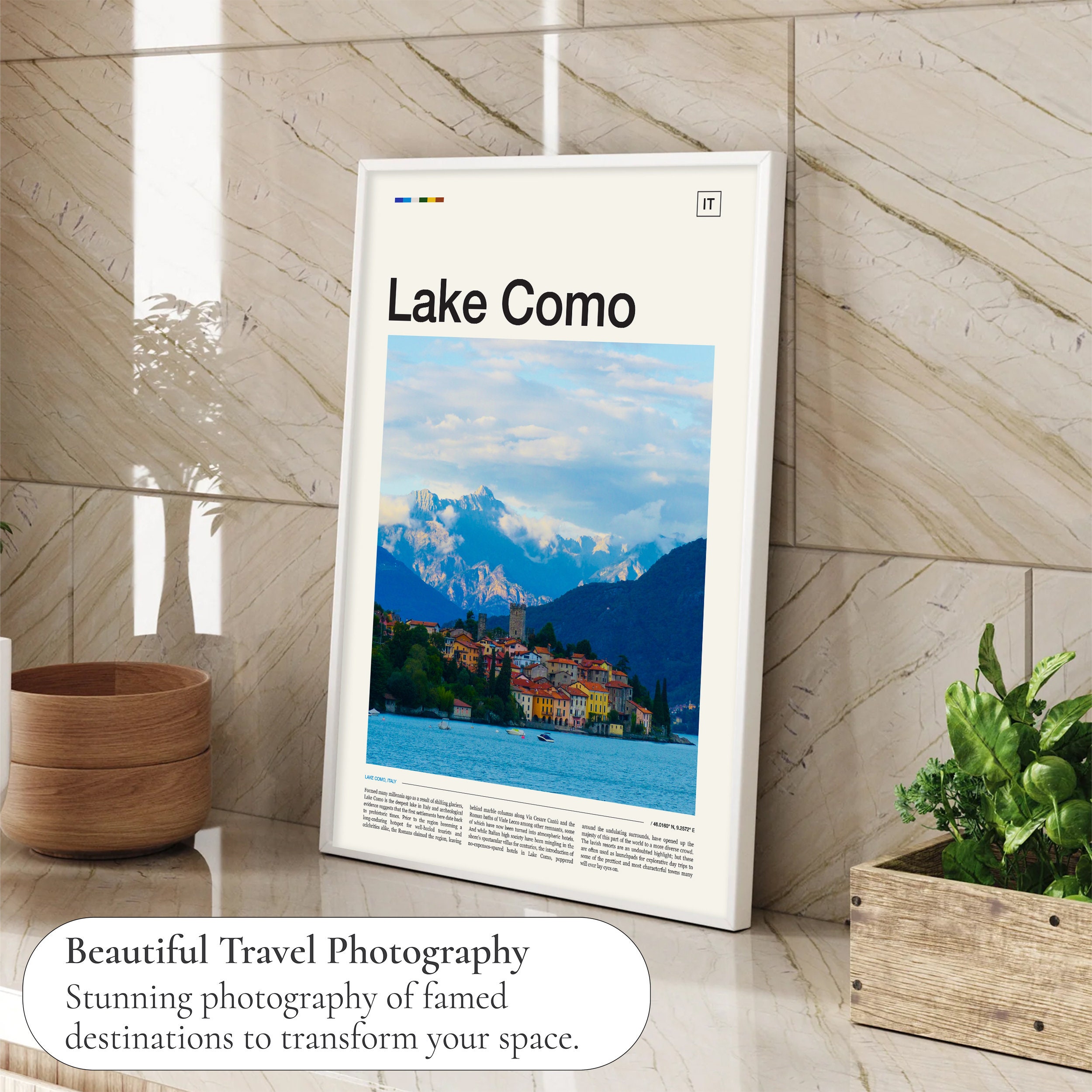 Lake Como Print, Lake Como Poster, Lake Como Photo sold by Ivory ...