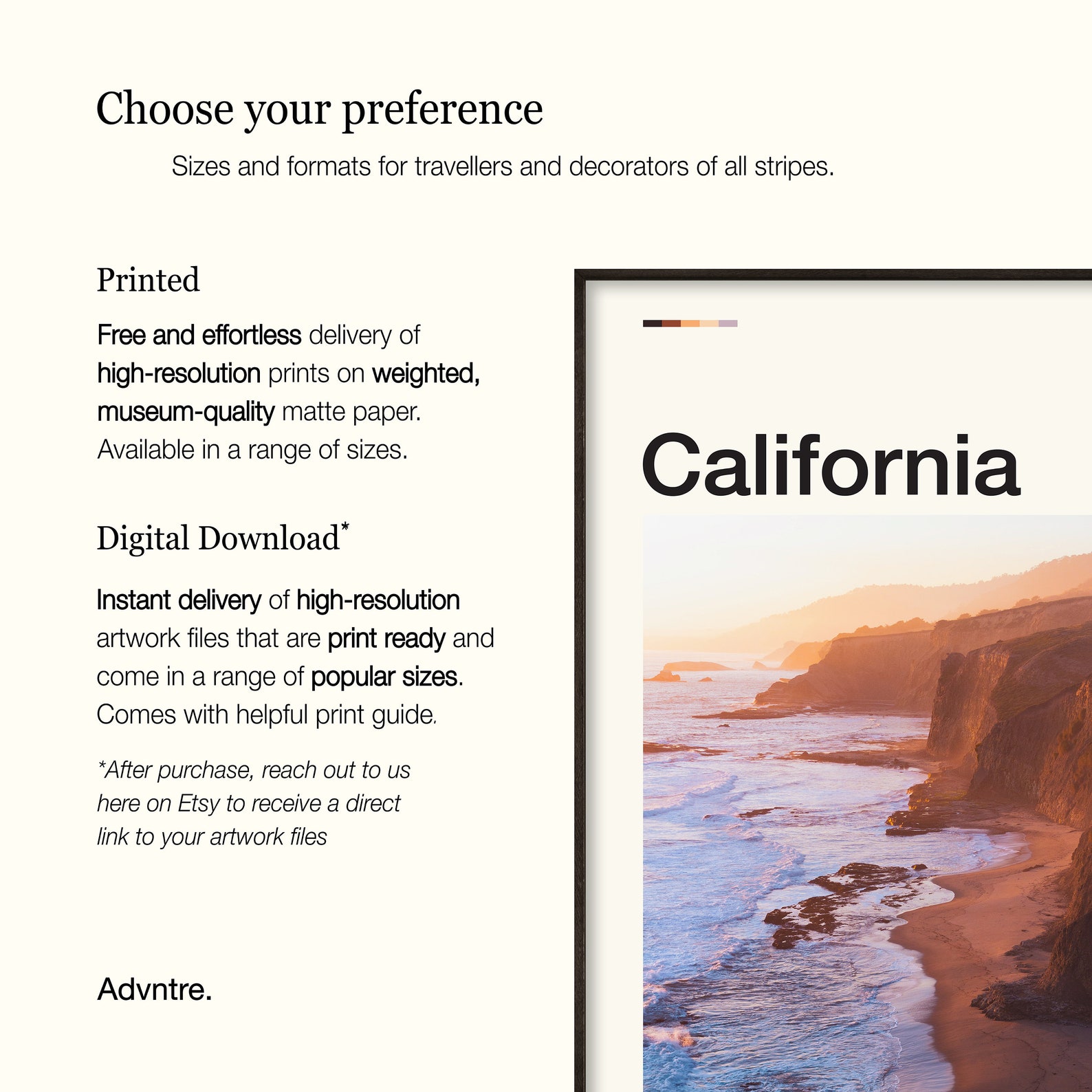 California Print California Poster California Wall Art - Etsy