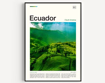 Cotopaxi National Park Ecuador Travel Wall Art Poster Print - Etsy