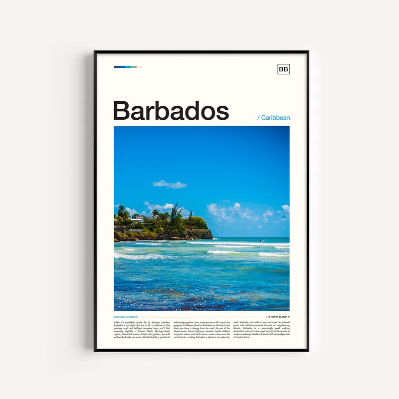 Barbados Art - Etsy