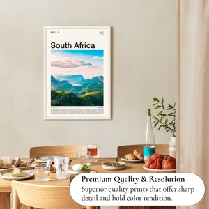 South Africa Print, South Africa Poster, South Africa Wall Art, South ...