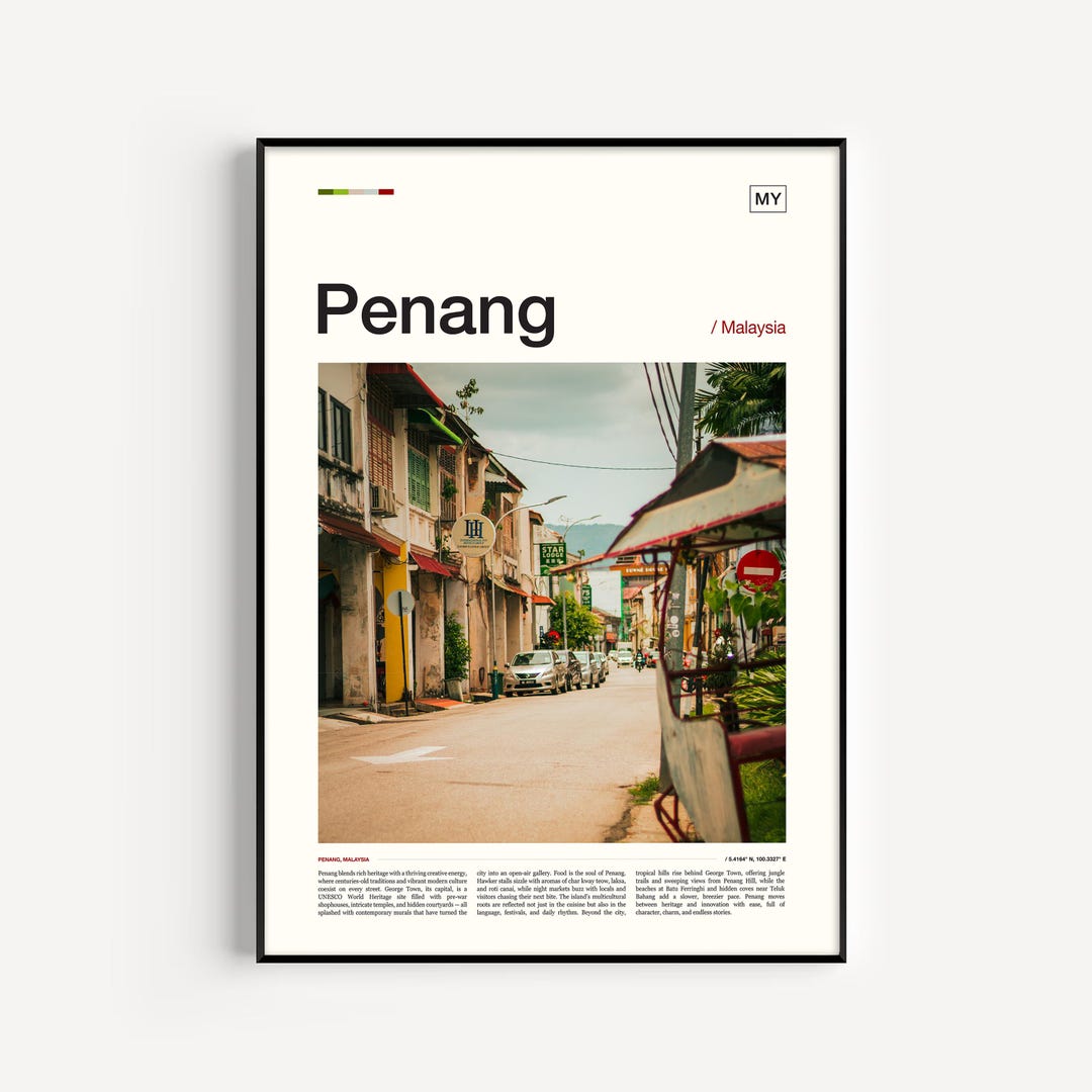 Penang Print, Penang Poster, Penang Art, Penang Photo, Penang Travel ...