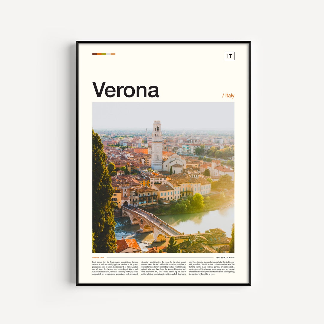 Verona Print, Verona Poster, Verona Wall Art, Verona Art Print, Verona Photo, Verona Italy ...