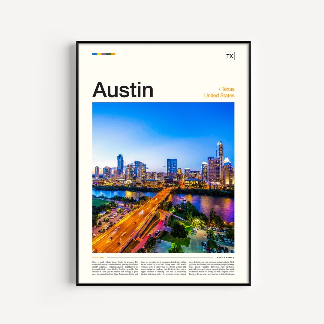 Austin Wall Art, Austin Poster, Austin Print, Austin Photography ...