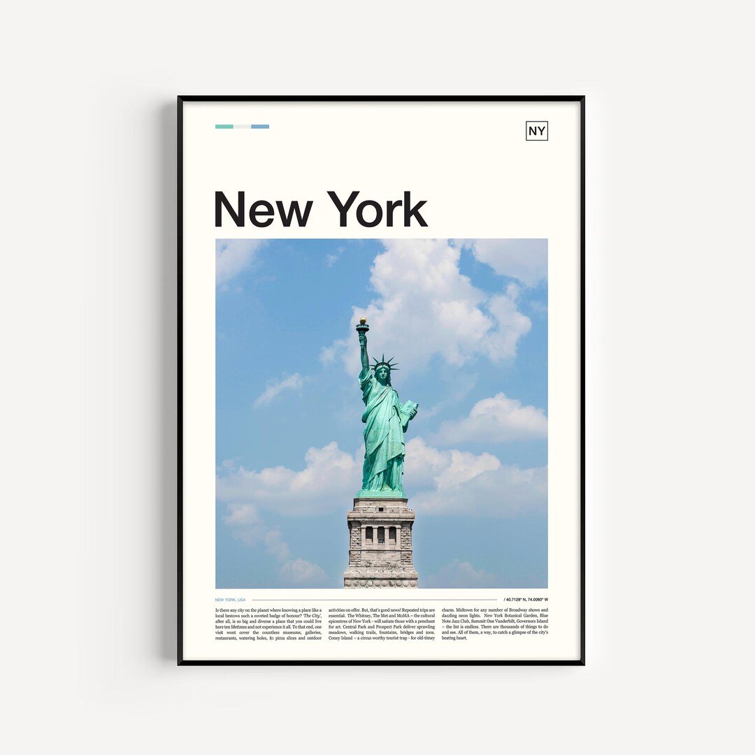 New York Print, New York Poster, New York City Poster, New York City ...