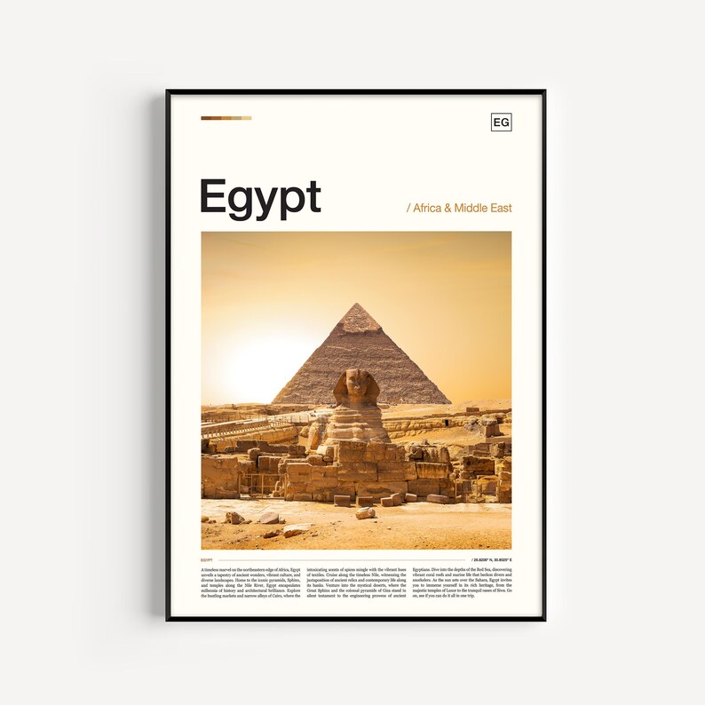 Egypt Art, Egypt Artwork, Egyptian Art, Egyptian Pyramid, Africa Print ...