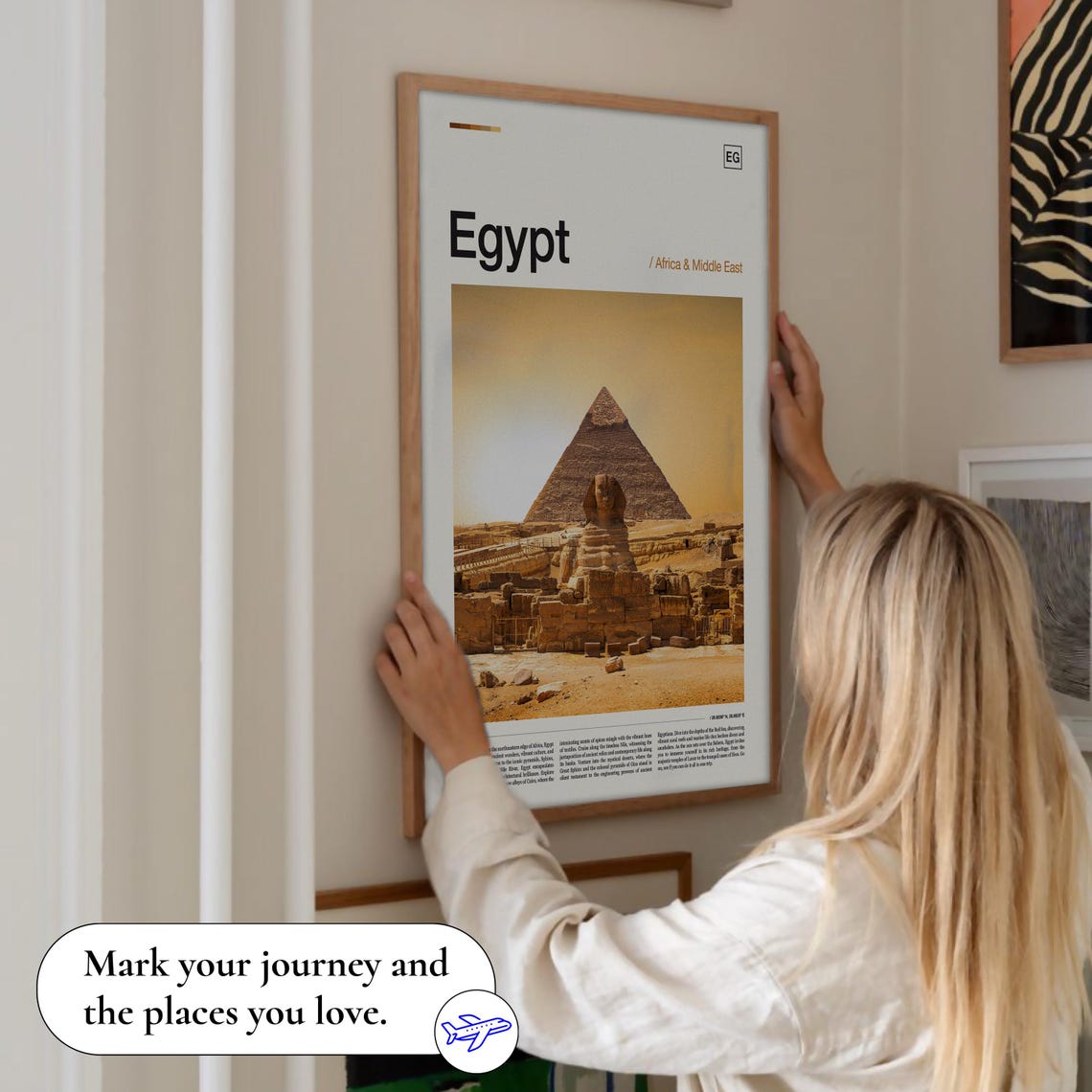 Egypt Art, Egypt Artwork, Egyptian Art, Egyptian Pyramid, Africa Print ...