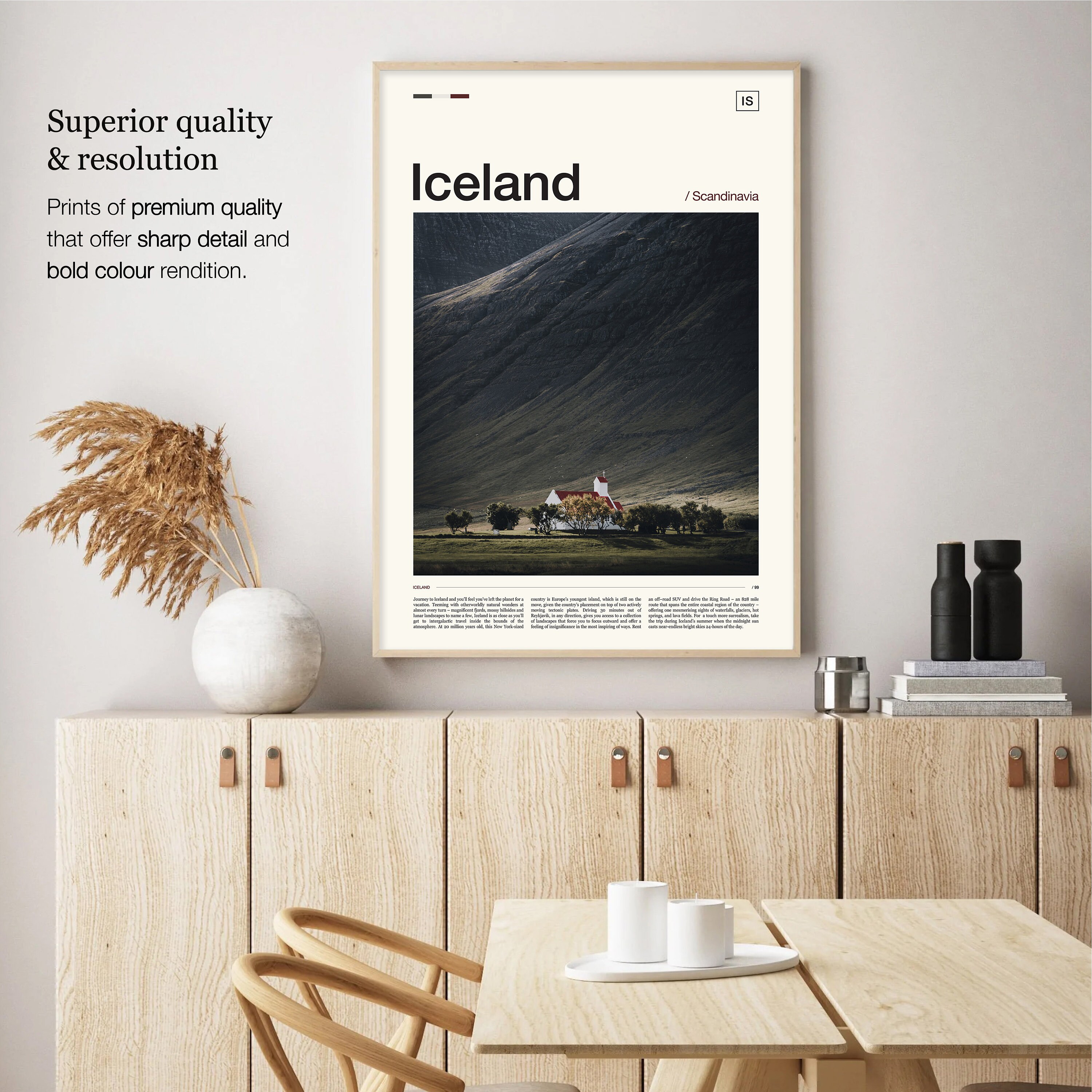 Iceland Print, Iceland Poster, Iceland Landscape, Iceland Wall Art sold ...