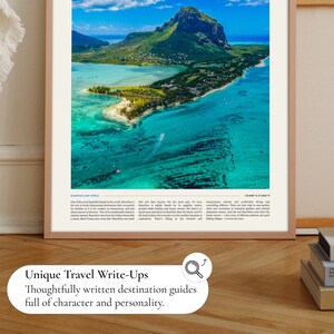 Mauritius Print, Mauritius Poster, Mauritius Wall Art, Mauritius Art ...