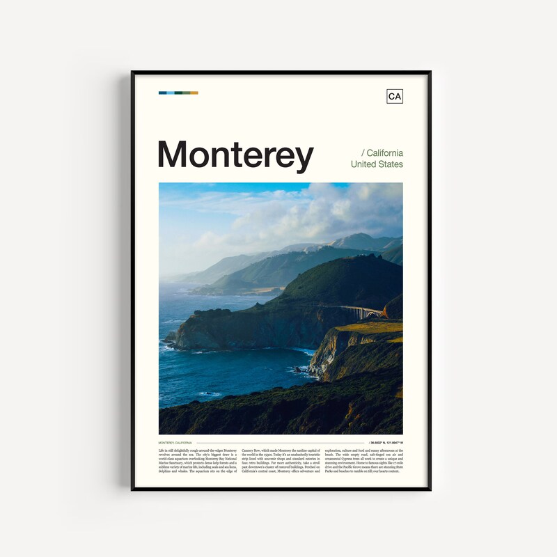 Monterey Bay - Etsy
