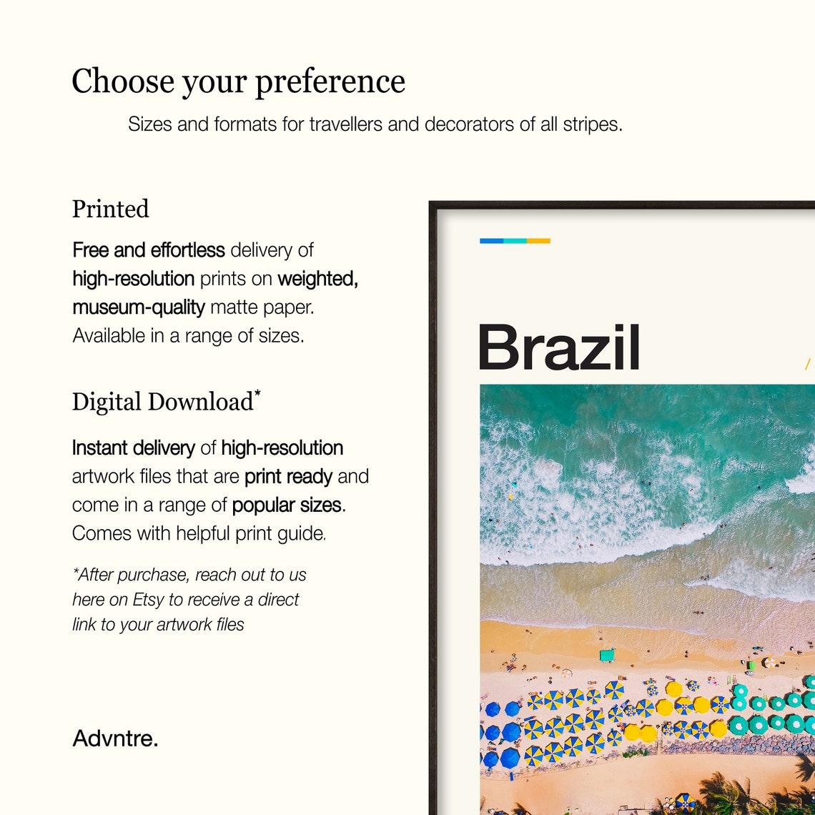 Brazil Print Brazil Poster Brazil Art Brazil Wall Art - Etsy