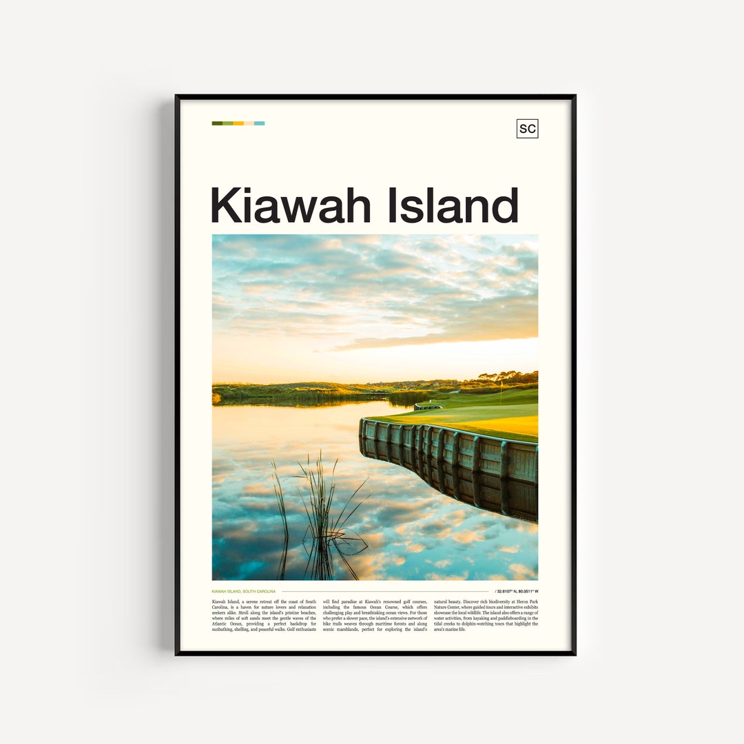 Kiawah Island, Kiawah Island Print, Kiawah Island Poster, Kiawah Island ...