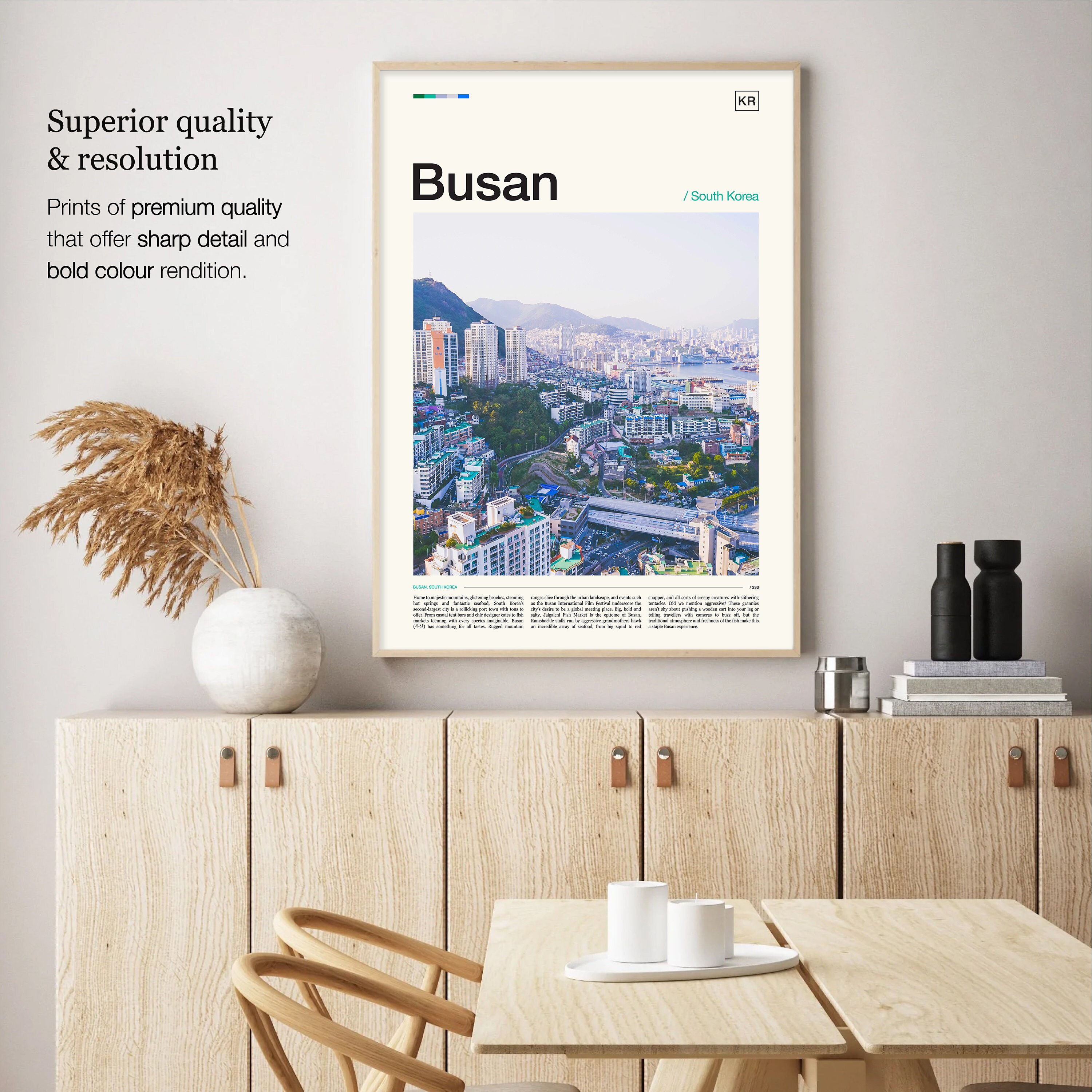 Busan Print Busan Poster Busan Wall Art Busan Art Print - Etsy Hong Kong